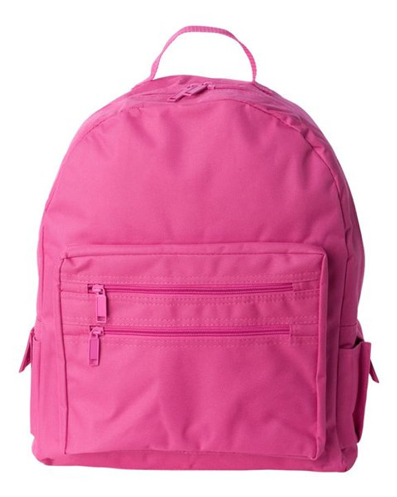 The Girl with the Pink Backpack