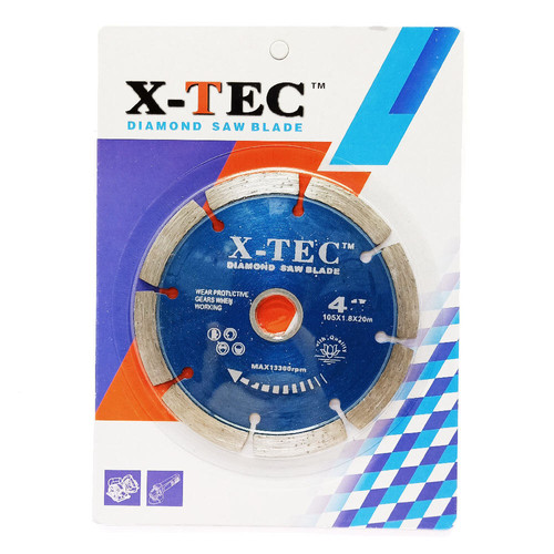 X-Tec 4" Diamond Cutting Disc | Viborg Trading