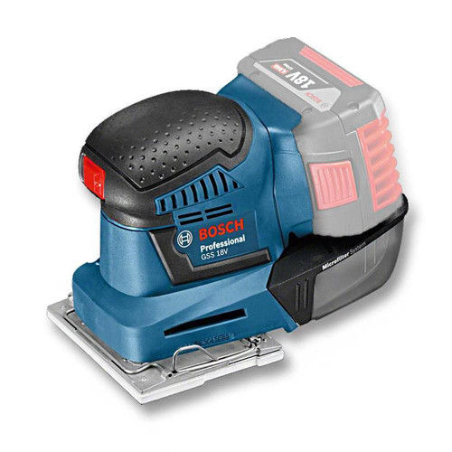 Bosch 18V Cordless Orbital Sander (GSS 18V-Li) | Viborg Trading