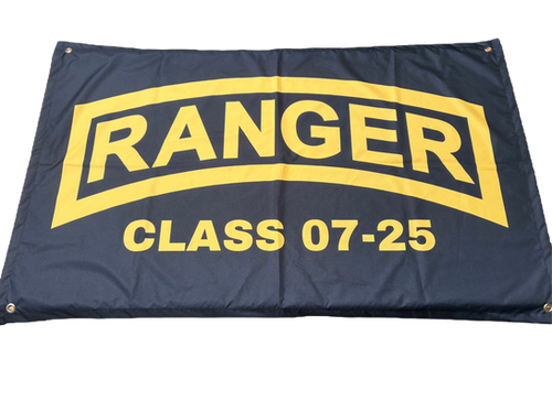 Ranger Flag with Class Number | My Site 1