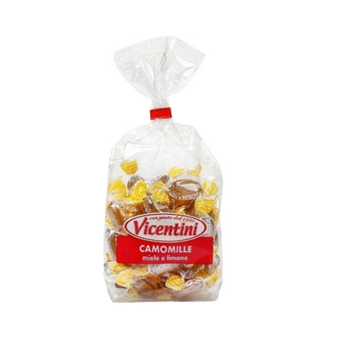 Healthy Camomile Lemon Candies - 160g Italian Gourmet Delight