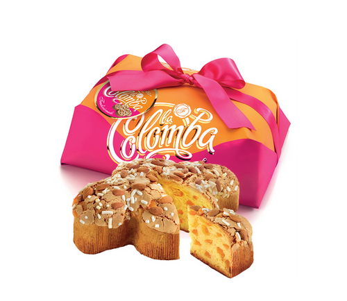 Traditional Artisanal Colomba Cake with Candied Orange Peels – 1kg ...