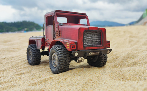 DIGITAL FILE Crawler Mk23 Front Cab - 1/18 TRX4M RC body | ahead RC