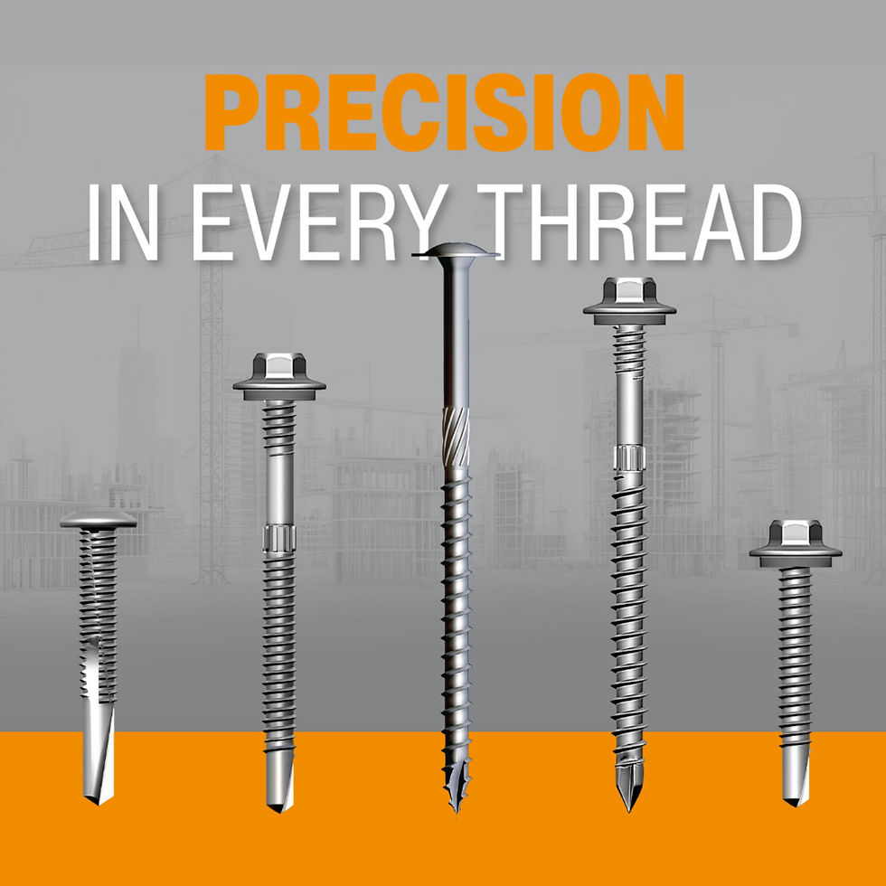 ROOF FASTENERS: SMALL COMPONENTS THAT MAKE A BIG DIFFERENCE