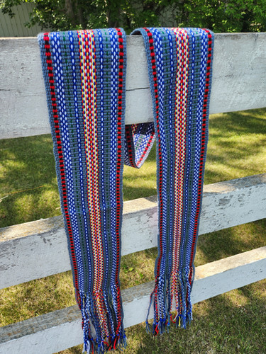 Blue Metis sash - In honour of Dads | Shauna and Shawna
