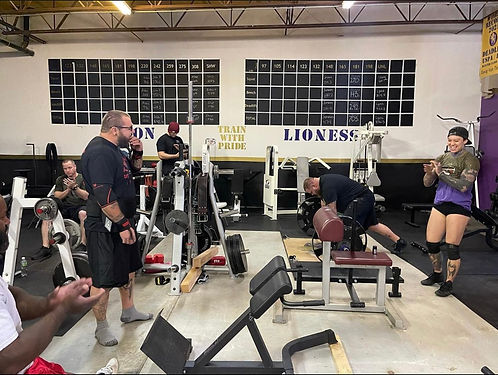 Train With Pride | Lions Pride Barbell and Fitness | Layton