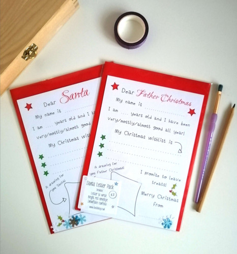 Dear Santa Letter Writing Kit | Doodle Keg