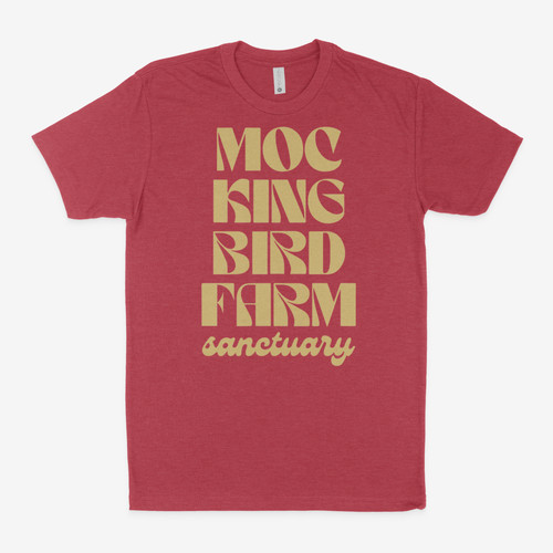 1970's Mockingbird Retro Logo Tee | Mockingbird Farm