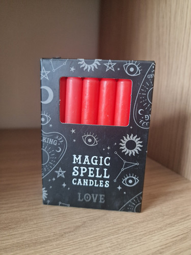 Red Spell Candles | Moonbeam Mountain