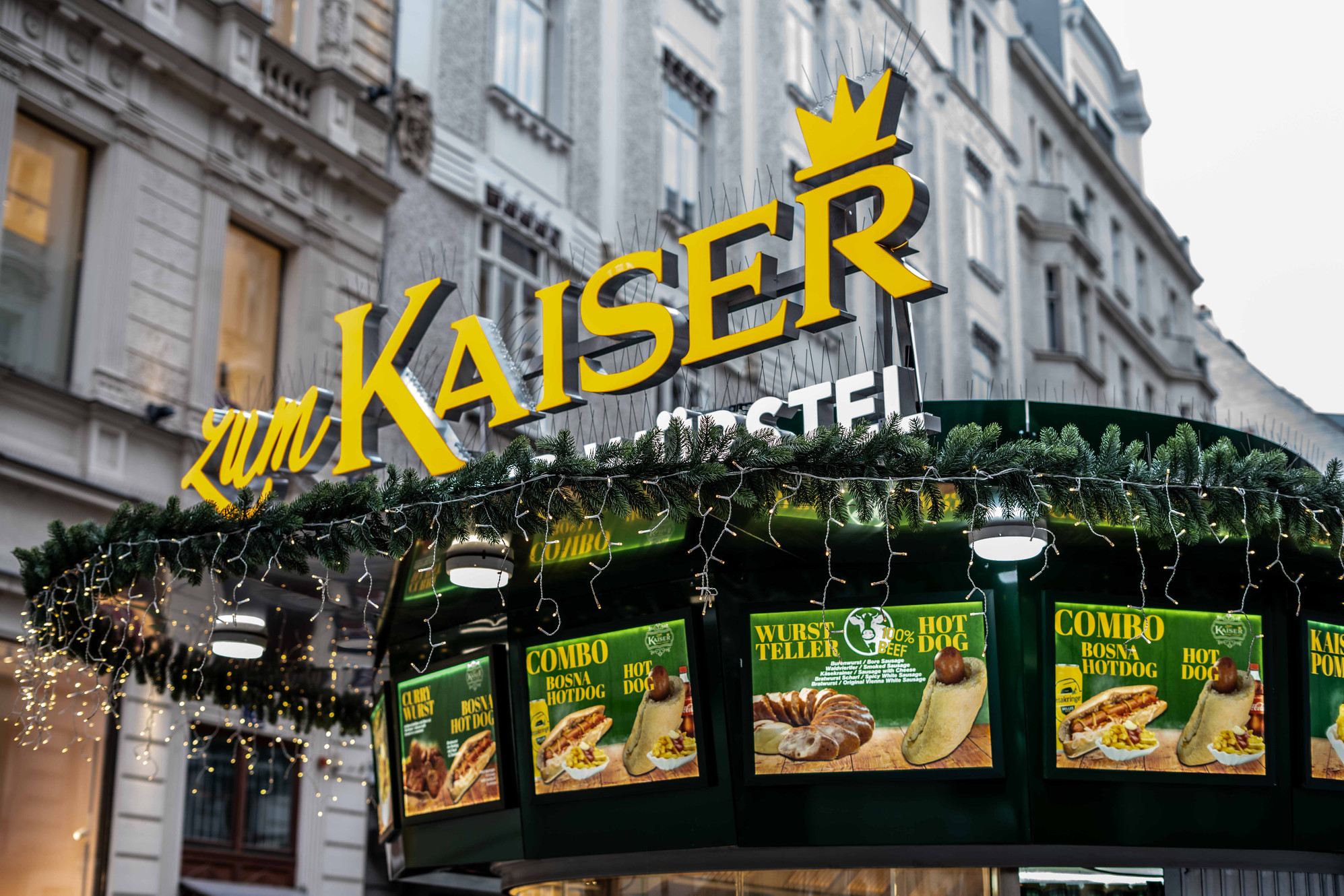 Würstelstand ZUM KAISER – Beste Würstel in Wien