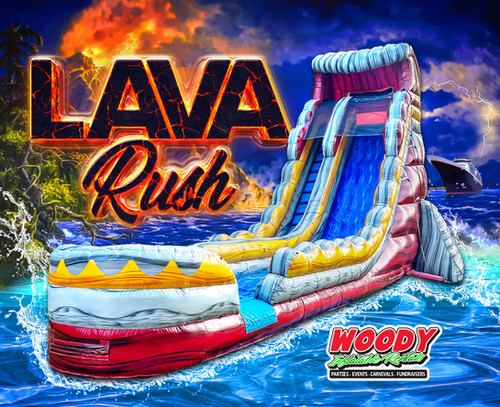 Lava Rush | Woody Inflatables