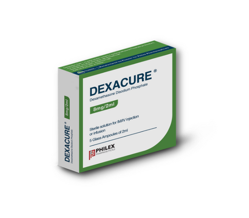 DEXACURE (Dexamethasone Disodium Phosphate 8mg/2ml) | Philex Pharma