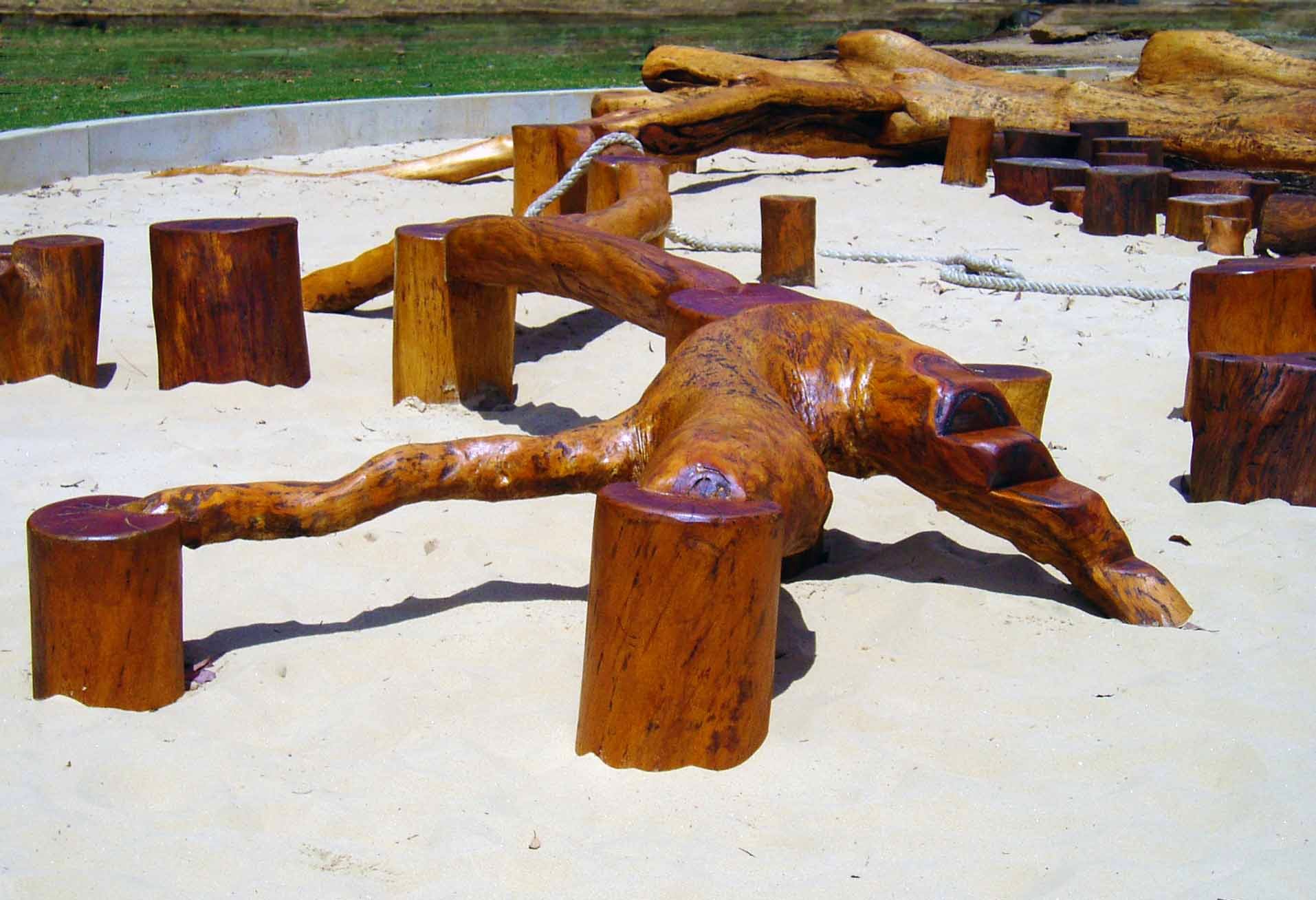 Lizard Log Playground | nature-play-in-nsw