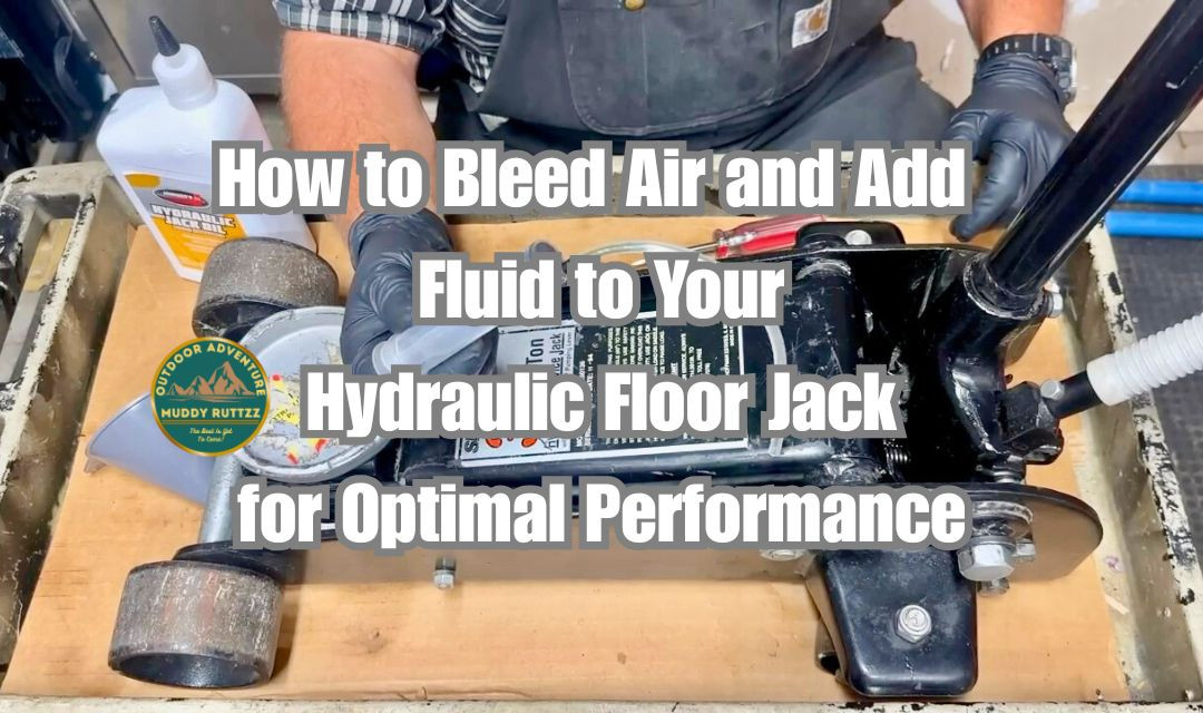 How to Bleed Air and Add Fluid to Your Hydraulic Floor Jack for Optimal ...