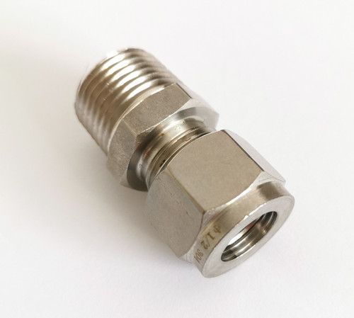 Compression fitting 1/2" to 12mm Straight Type | Brewbuild