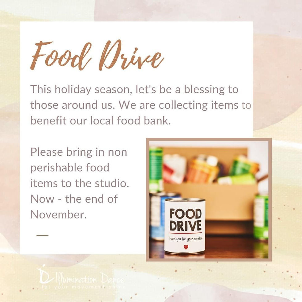 November Food Drive
