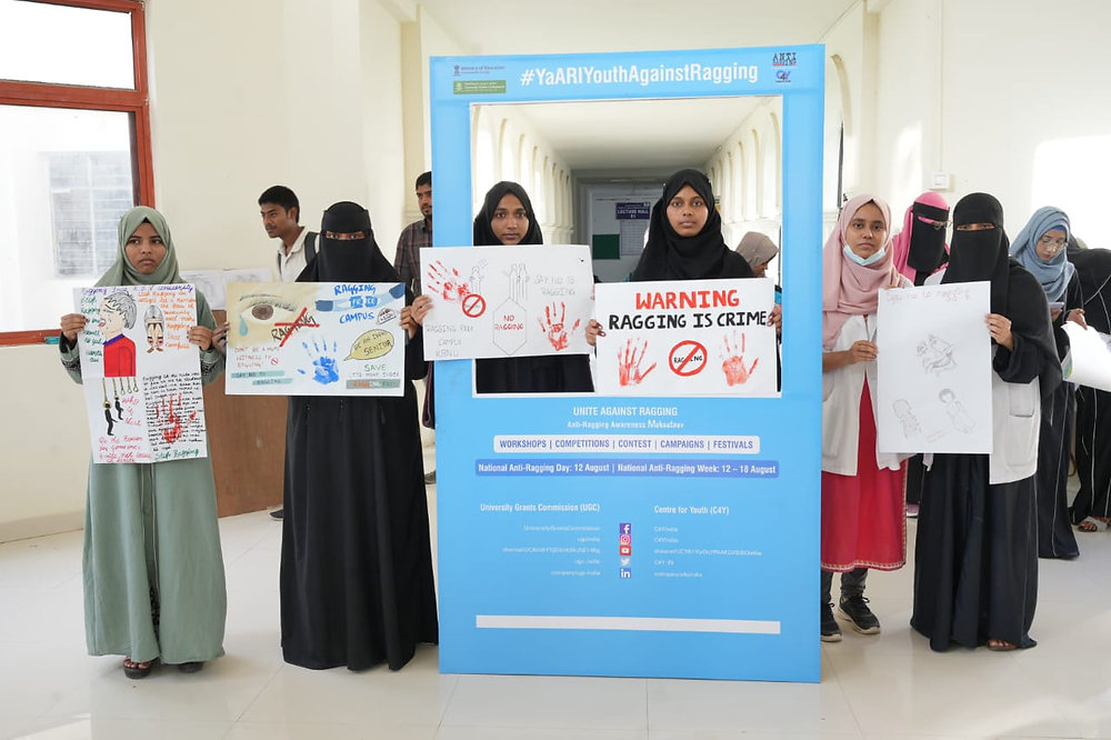 Anti-Ragging Week Celebration : Poster Painting Competition