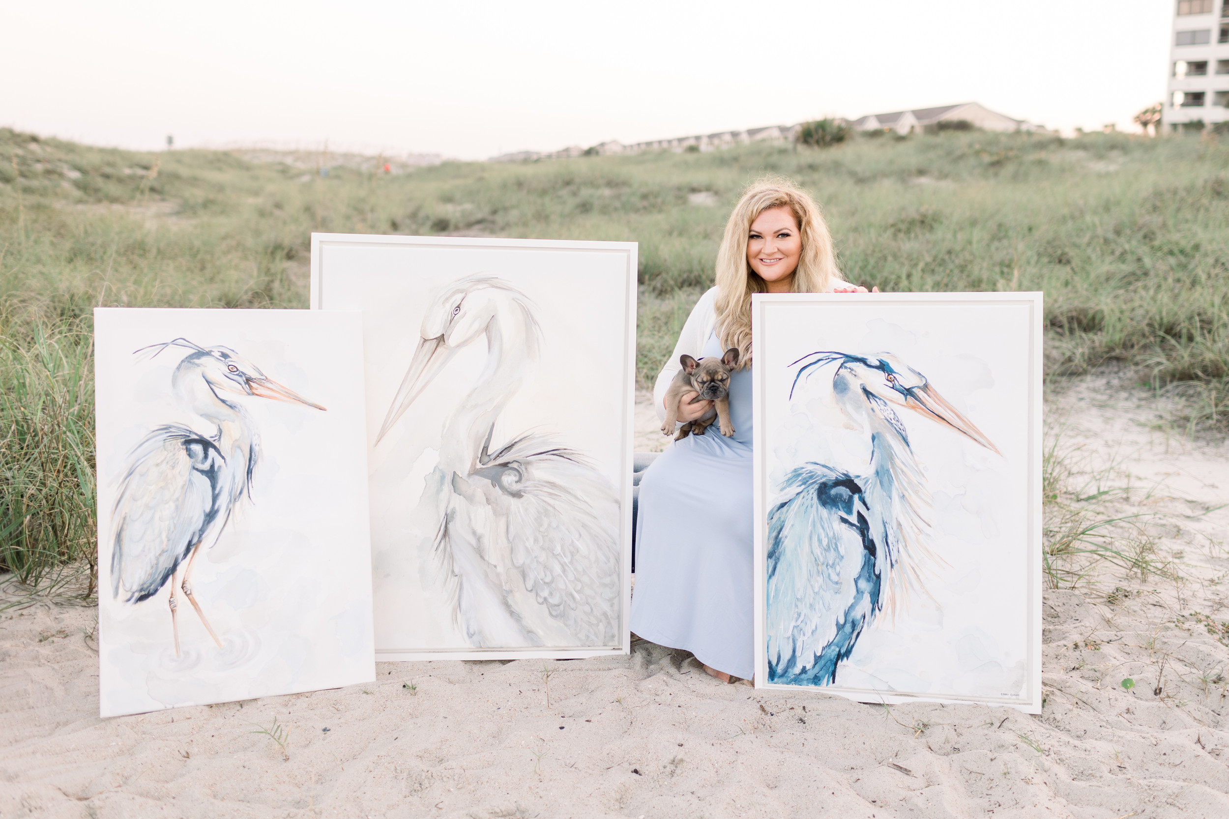 Coastal Inspired Artist | Emma Collins Art