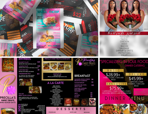 MENUS | Top Notch Branding