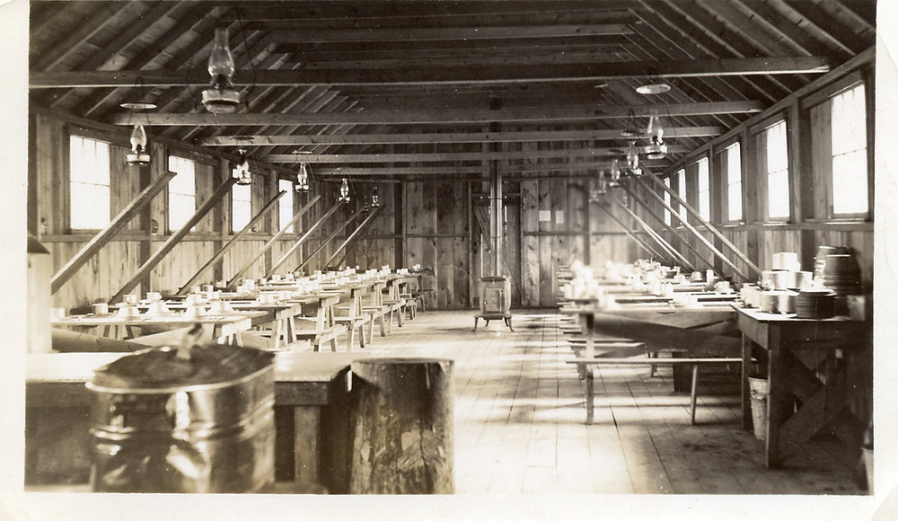 Thanksgiving Day at Baxter Camp, CCC