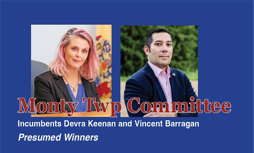 Incumbents Devra Keenan and Vince Barragan Win Monty Twp Committee ...