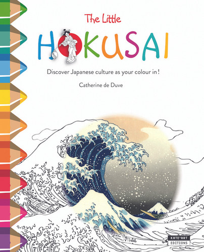 The Little Hokusai - Coloring Book - EN | Kate Art Editions