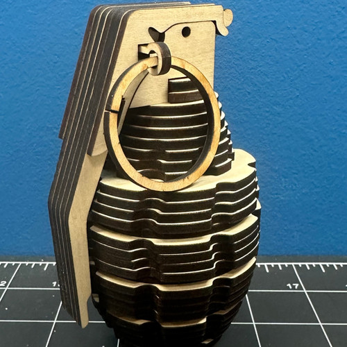 Grenade model/puzzle | Uncle Bear's Den