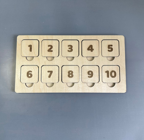 Number & Dots Matching Game | Uncle Bear's Den