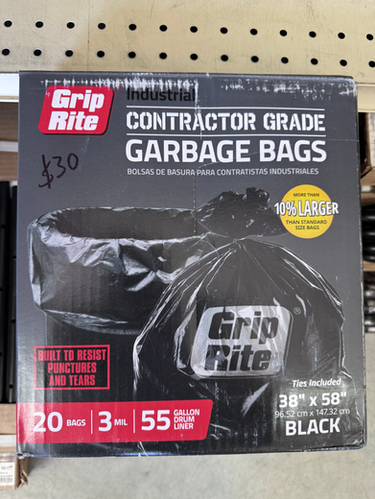 Contractor Garbage Bags | Specialty Tool & Attachment