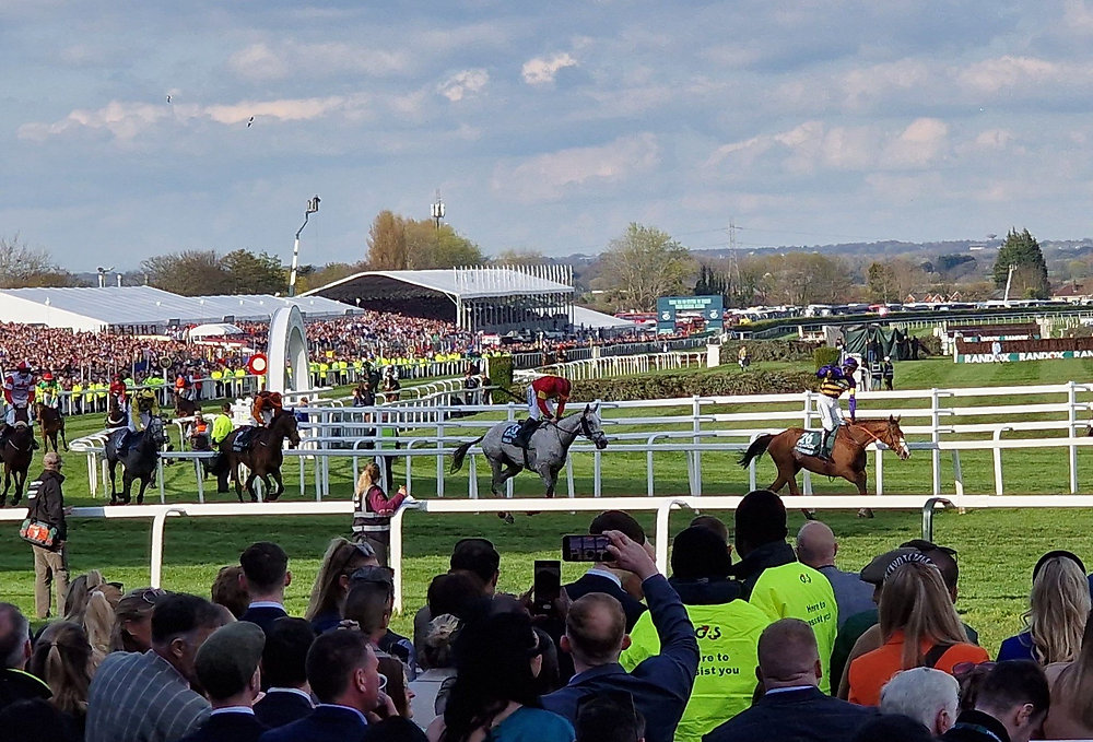 Martin Ward wins the Grand National*