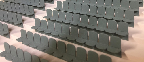 Laser Cut Stadium Seating Bulk Kit: 144 Rows Of 10 Seats | Todd ...