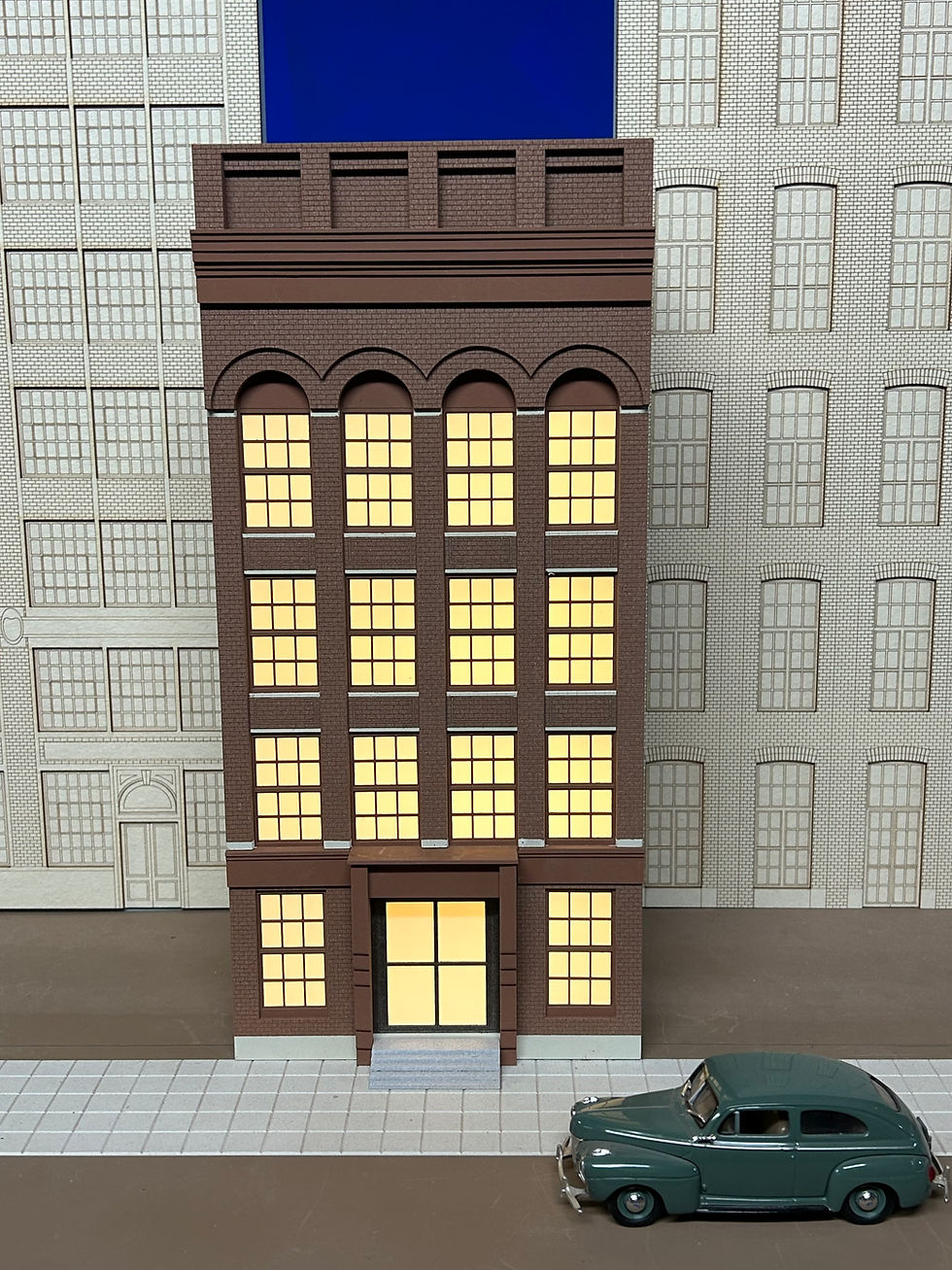 O Scale CityScape Buildings | Todd Architectural Models