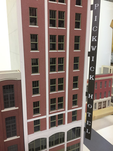 O Scale Pickwick Hotel- Kansas City | Todd Architectural Models