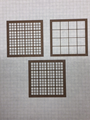 O Scale W2-01 Warehouse Window 2-3/4" x 2-3/4", 144-Lite,Framed 4 Over ...