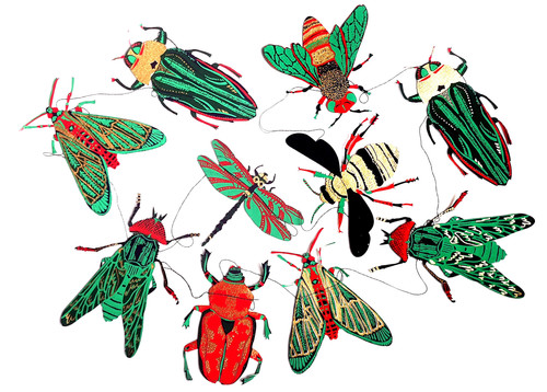 Insects Garland | Goldfinch Gallery