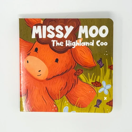 Miss Moo The Highland Coo - Book | Bon Rean Highlands