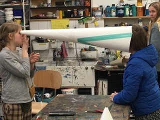 Children's Paper Orchestra - Steffi Weismann and Sofia Nordmann