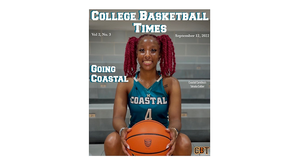Coastal Carolina’s Tahalia Collier Lifts Herself Up