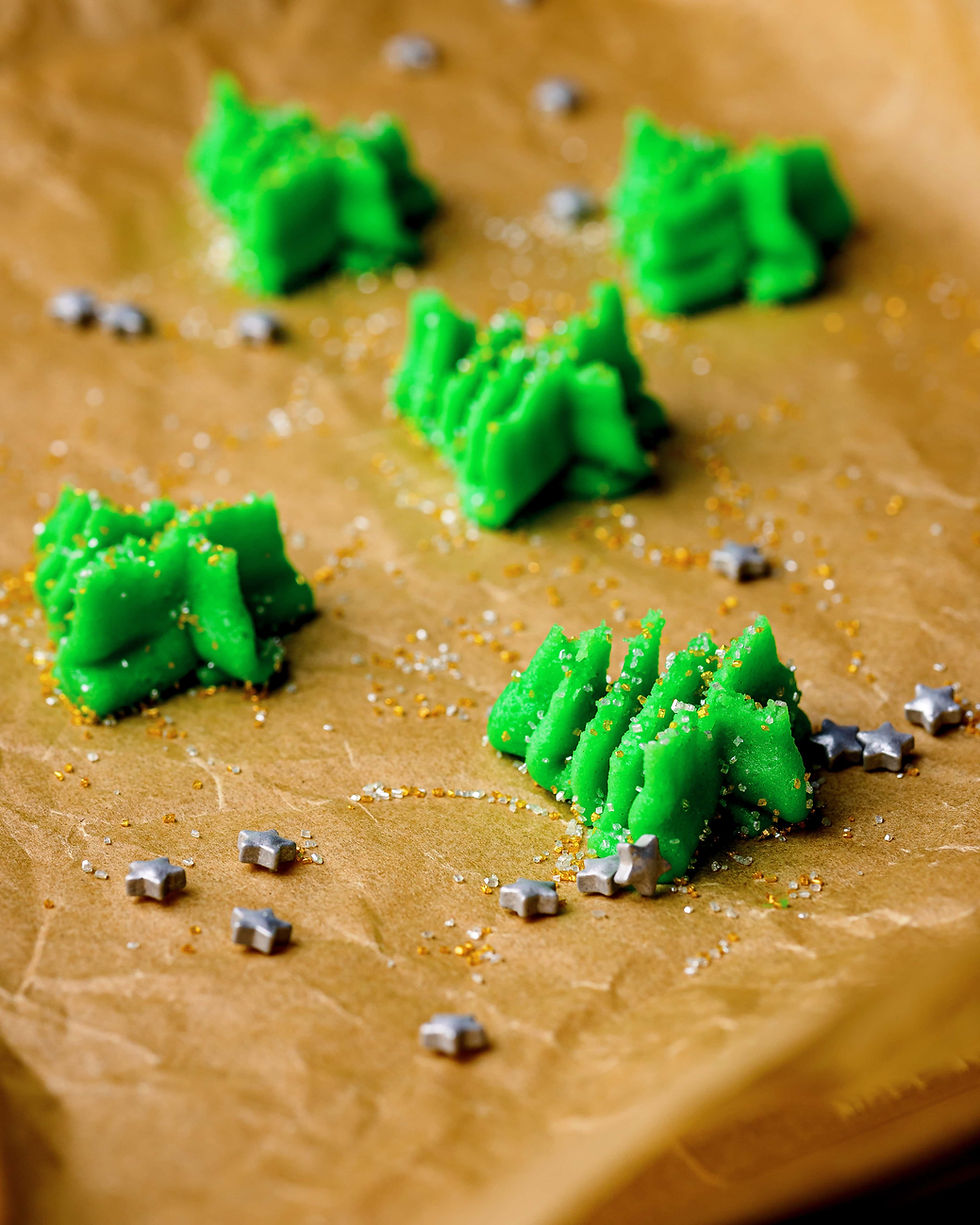 Spritz Tree Cookies