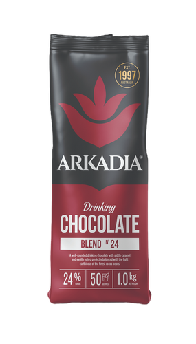 Arkadia Drinking Chocolate 1kg (24% cocoa) | Arise Coffee