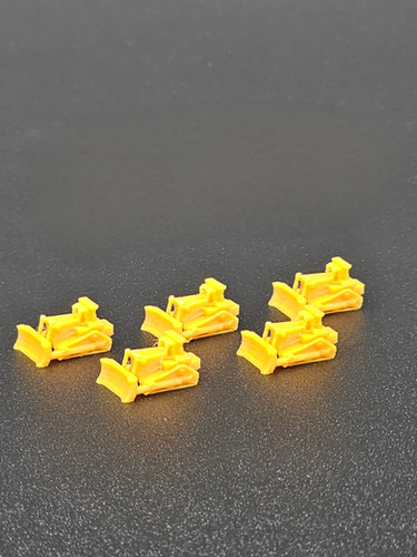 Micro Miner Bulldozers (set of 5) Large or Small Optoin | Scale Model ...