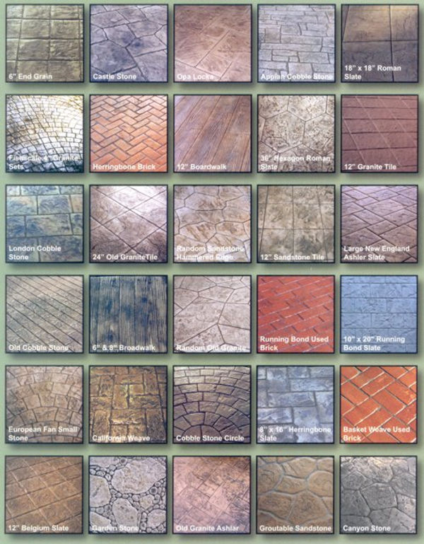 Pattern Gallery | garlitz-concrete