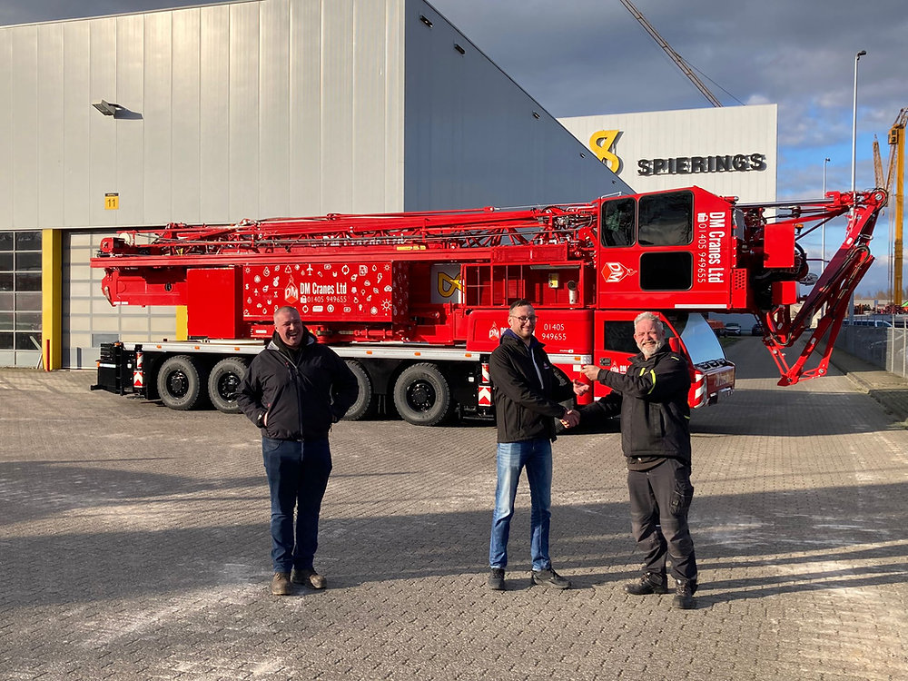 DM Cranes Expands UK Mobile Tower Crane Fleet with Additional Spierings ...