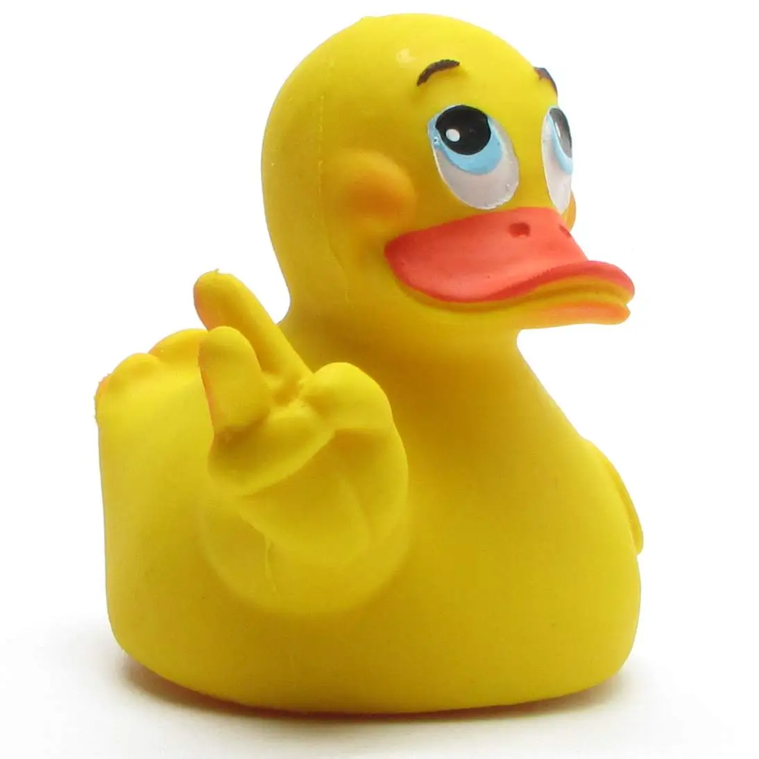 Peace Symbol Rubber Duck 100% Natural | Wicked Ducks