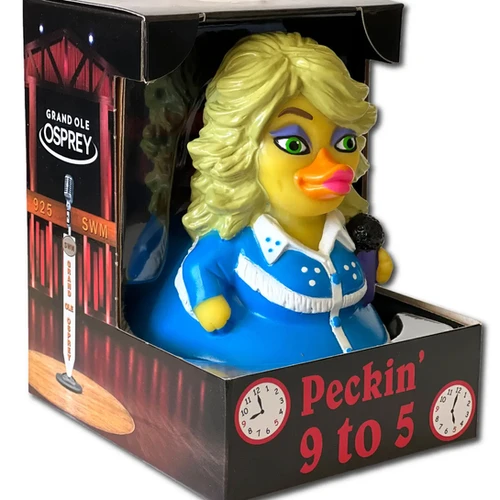Peckin 9 to 5 Rubber Duck | Wicked Ducks