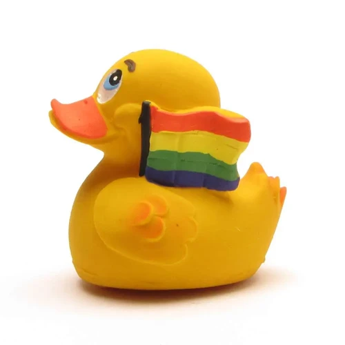Pride 100% Natural Rubber Duck | Wicked Ducks