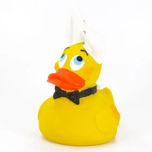 Bunny 100% Natural Rubber Duck | Wicked Ducks