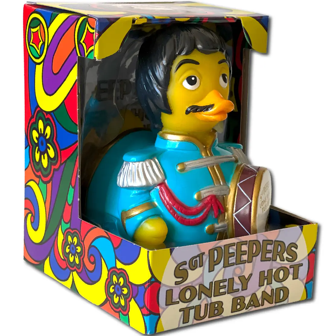 SGT Peepers Lonely Hot Tub Band Rubber Duck | Wicked Ducks