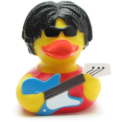 Rocker with Guitar Duck | Wicked Ducks