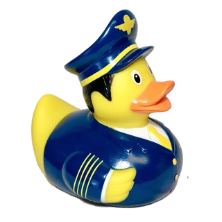 Pilot Rubber Duck by Lilalu | Wicked Ducks